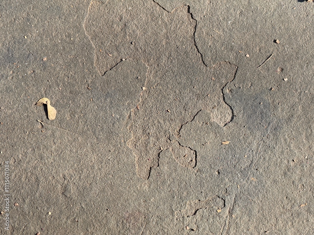 Distressed aged texture of bluestone paver and sidewalk Stock Photo ...