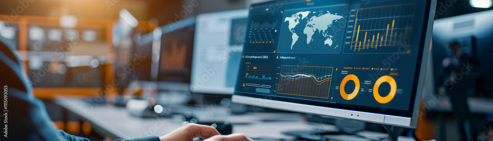 Interactive dashboard for stock monitoring & replenishment alerts in ...