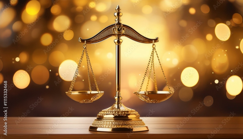 Reflejo de Equilibrio: Balanza Dorada y su Significado de Justicia ...