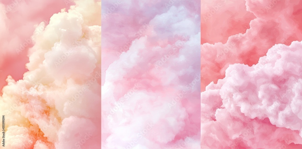 5x7 invitation card background templates with a pink watercolor splash ...