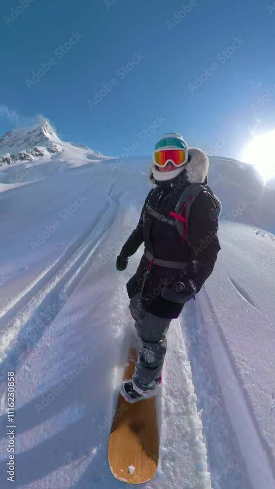 LENS FLARE 360VR: Extreme freerider shredding the un-groomed slopes in ...