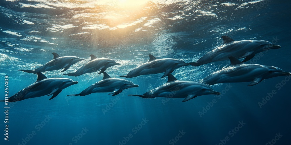 Common dolphins represent one of the 36 unique species of marine ...