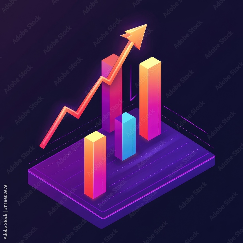Three-Dimensional Business Growth Chart: An Illustration of Incremental ...