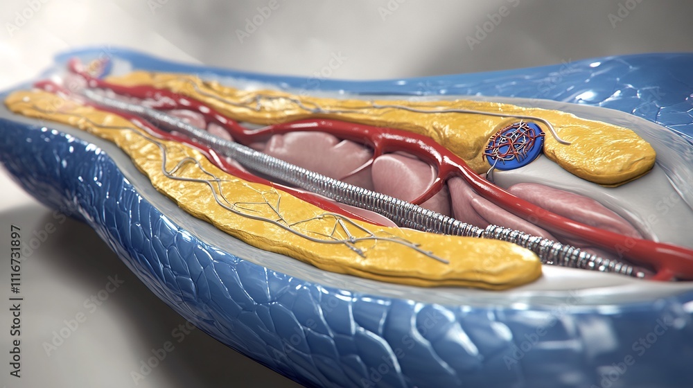 Interventional cardiology visualized 3D cardiac anatomy where coronary ...