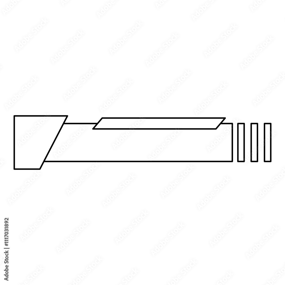 Minimalist footer element with a clean, linear design. Features ...