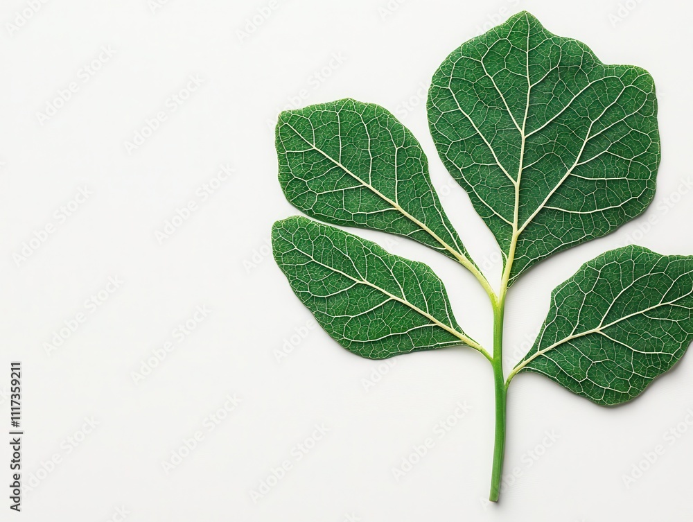 Exploring the intricate vascular system of a leaf botanical gardens ...