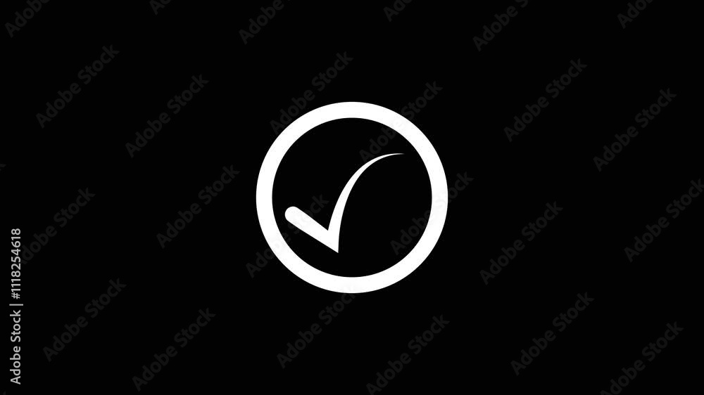 checkmark inside a circle animated. Creating an Animated Neon Checkmark with CSS and SVG glowing ...