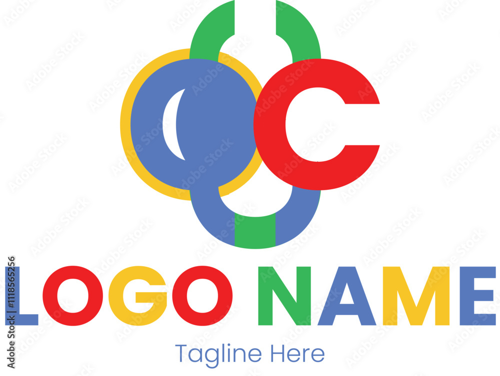 Logo template. Minimalist Google and Social Media Application Icon Set ...