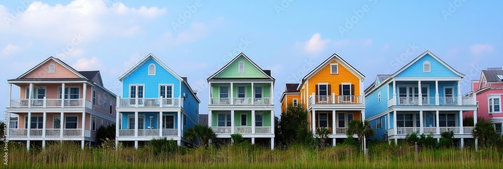 Charming Beach Houses of Myrtle Beach: A Stunning Blend of Architecture ...