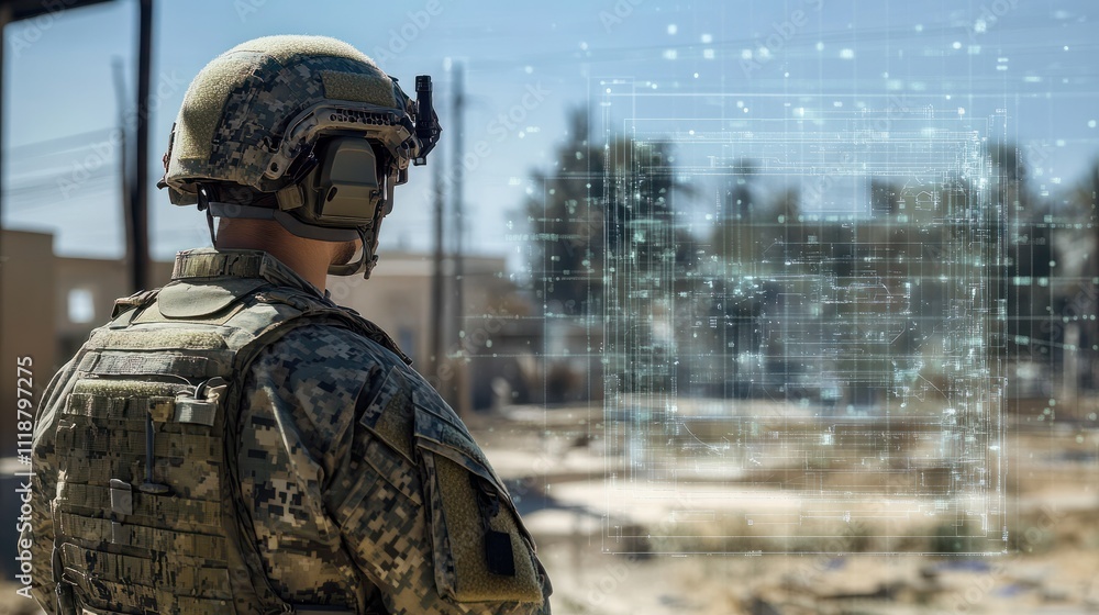 Military Territory Scanning with AR, using augmented reality to analyze ...