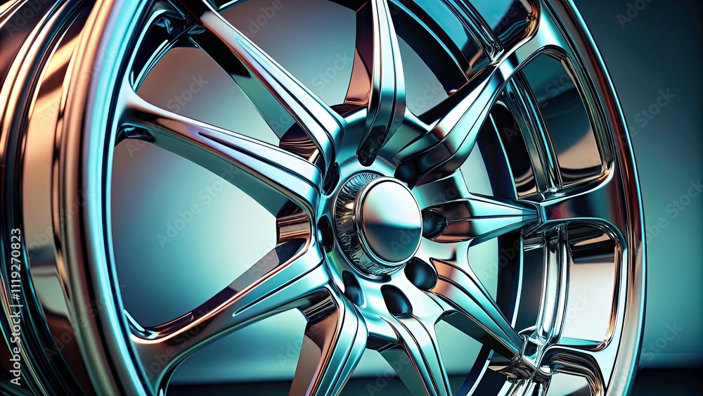 Chrome Alloy Wheels: High-Gloss Finish, Car Rims, Custom Wheels ...