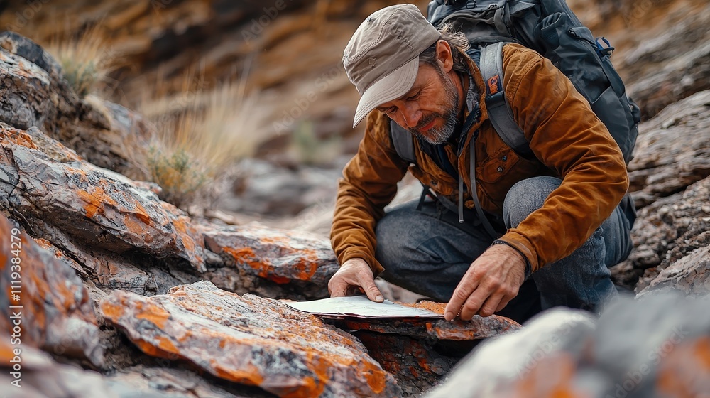 Geologist studies the composition and structure of rocks in order to ...