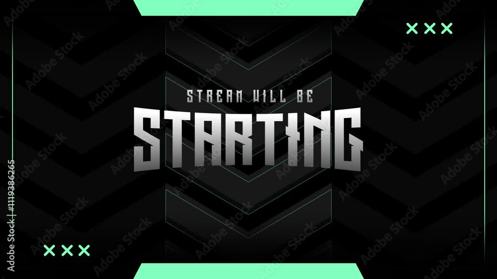 animated stream overlays, starting screen, offline screen, right back ...