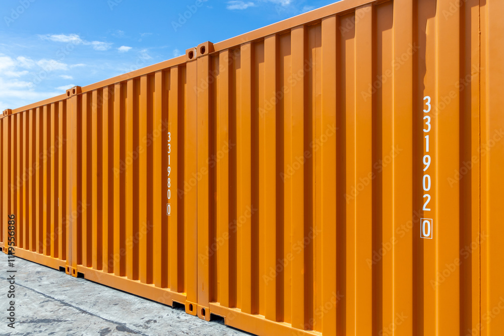 Freight container large container for ship, Surface texture and ...