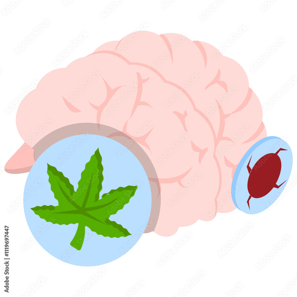 psychoactive and therapeutic effects of Hemp isometric concept, altered ...