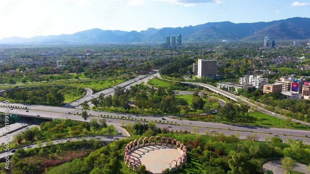 Pakistan Monument in Islamabad, Pakistan. Pakistan Monument is a ...