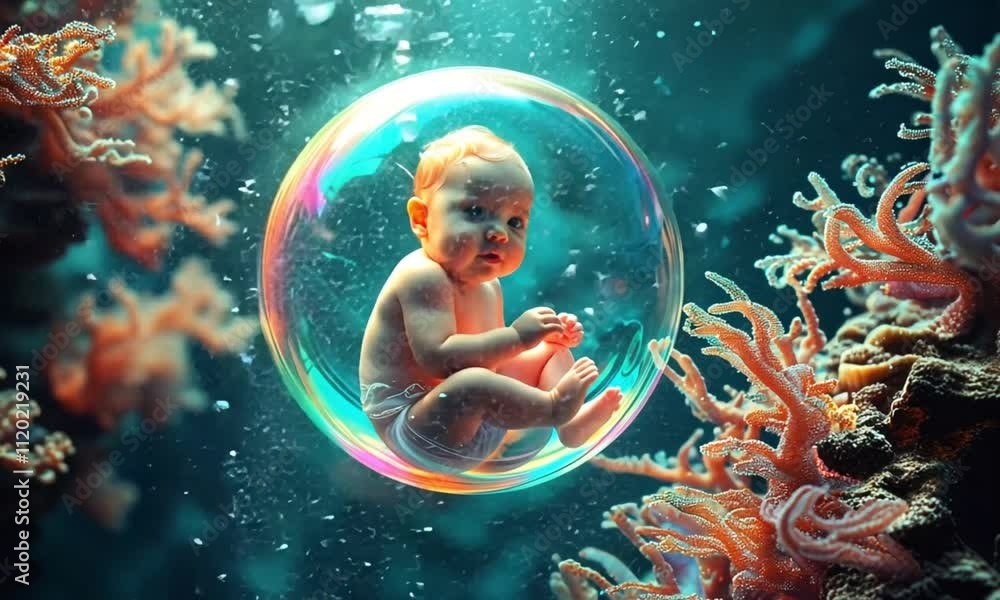 AI - Fetal Development in the Womb: Stages of Pregnancy, highlighting ...