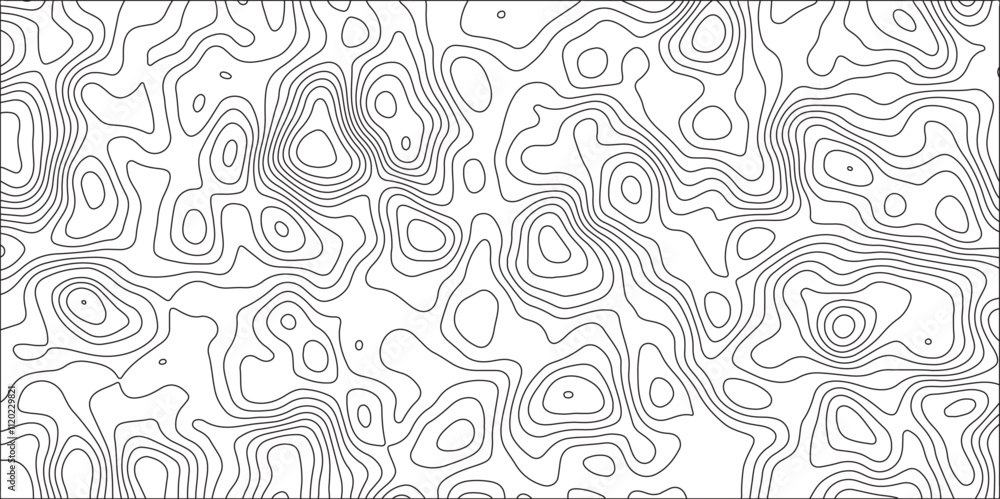 Abstract geometric map relief texture with Topographic map background ...