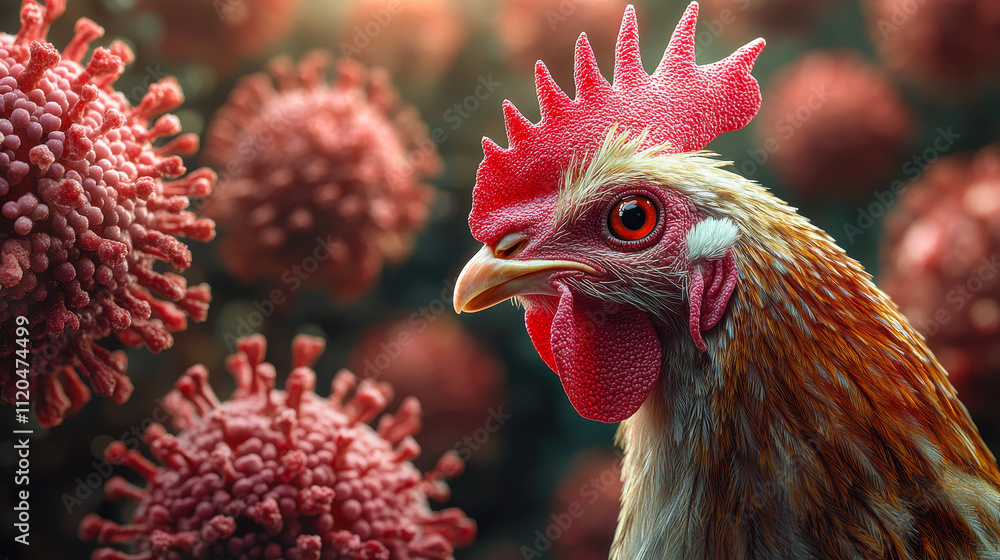 H5N1 Bird Flu Crisis: Viral Avian Influenza Threatening Poultry and ...