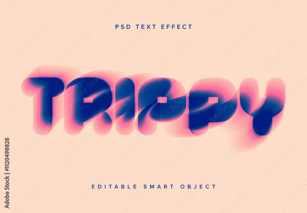 Spin Blur Text Effect Mockup Stock Template | Adobe Stock