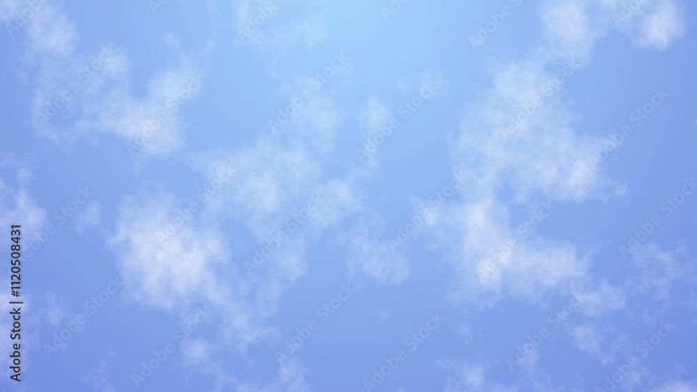 Cloudy Windy Sky Animated Background (Customizable) Stock Template ...