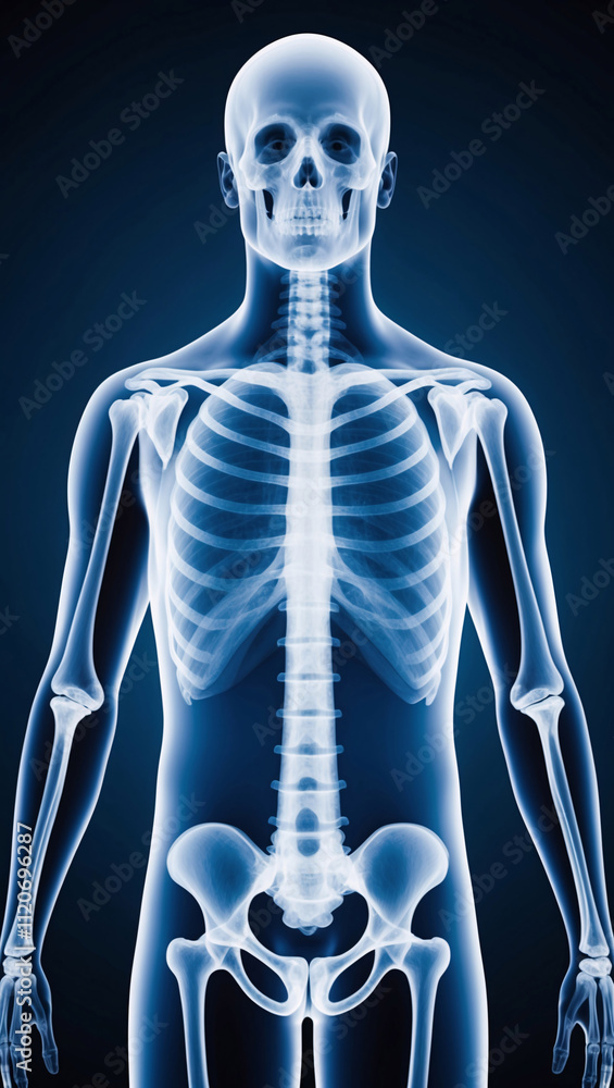 Intricate X Ray Image of Human Bones Captured in Stunning Detail with ...