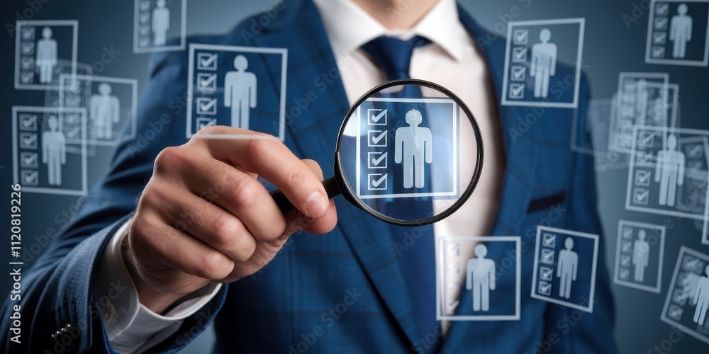 Identifying Talent and Potential in the Workplace Stock Illustration ...