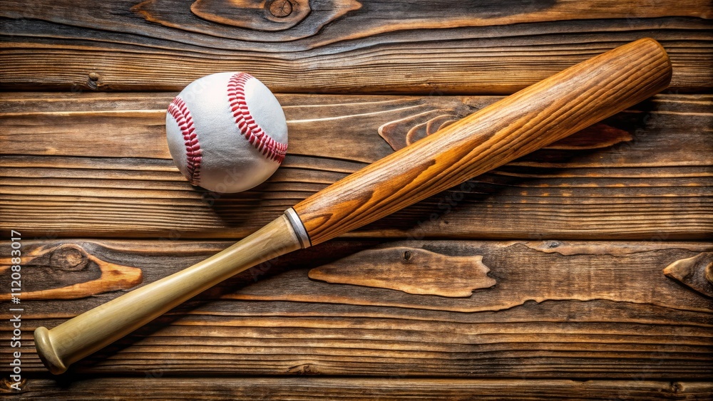Unique Grain Pattern Baseball Bat Captured by Drone Photography ...