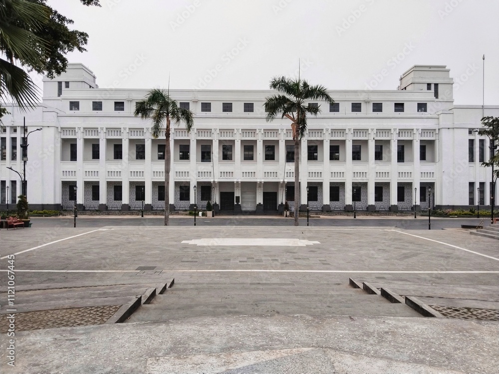 Internatio Building (Internatio Willemsplein). Building construction at ...