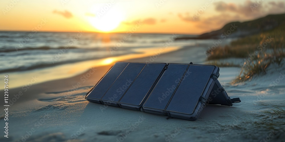 Folding solar panel, an innovative source of electricity designed for ...
