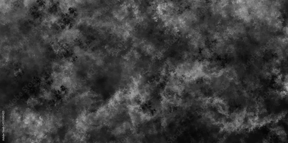 Abstract dark storm cloud texture. White dramatic smoke brush effect ...