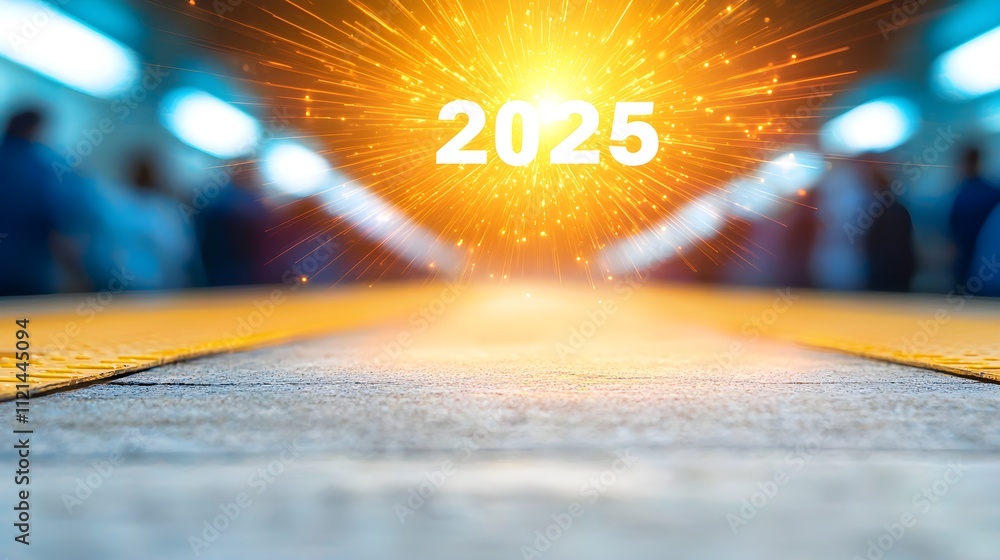 Bright Future Ahead: Welcoming 2025 with Hope and Energy Stock ...