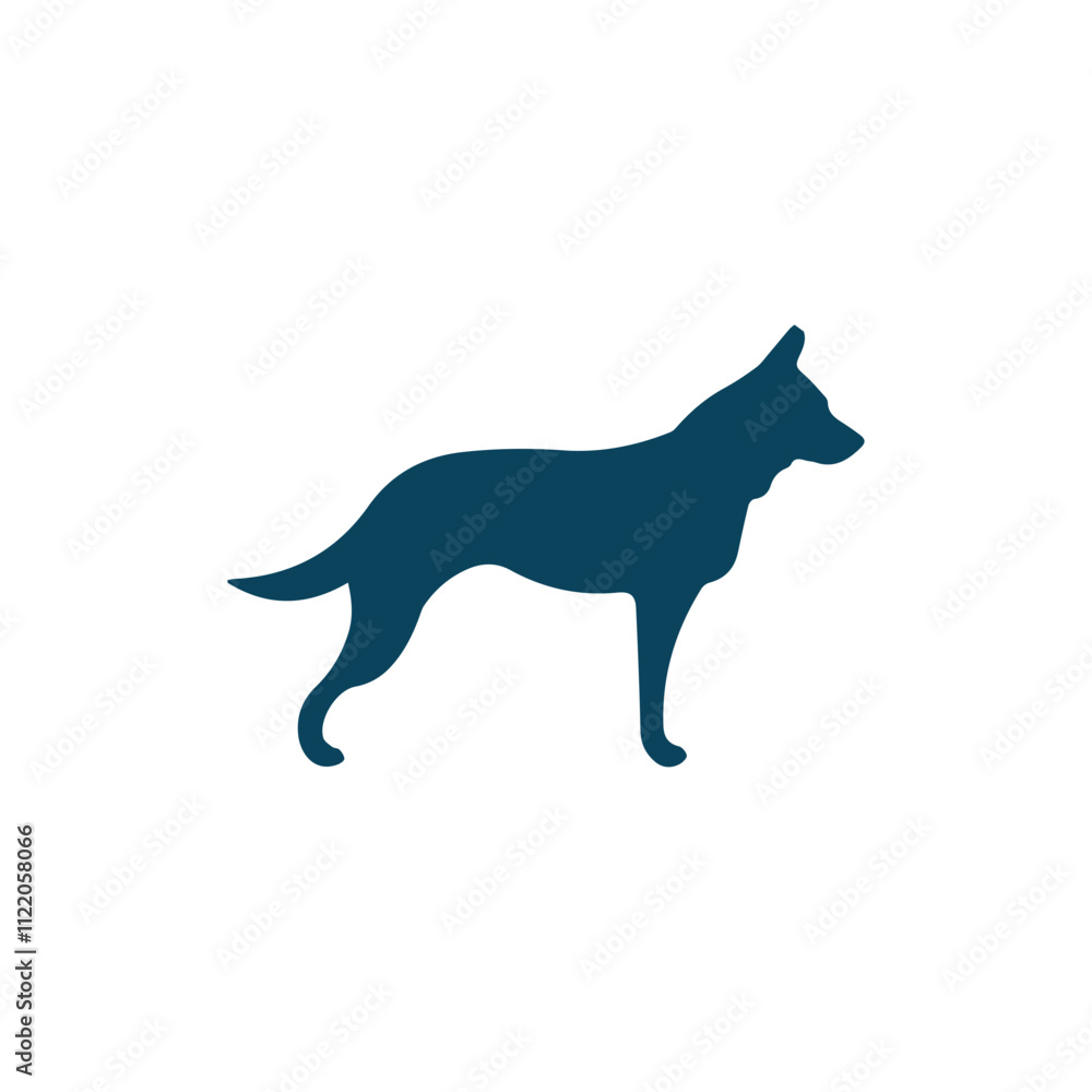 dog logo design vector, dog icon, dog symbol, dog vector design, dog ...