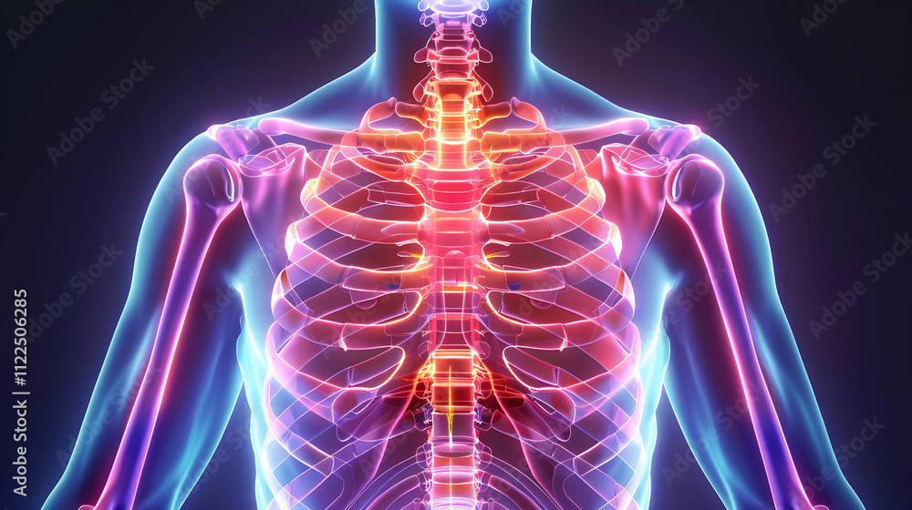Understanding Xiphoidalgia An Infographic Representation Of The Xiphoid Process And Associated