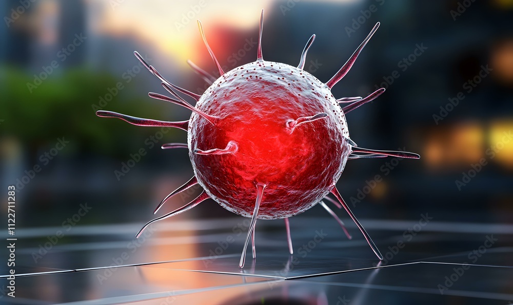 Stem Cell Differentiation Journey, visual representation of cellular ...