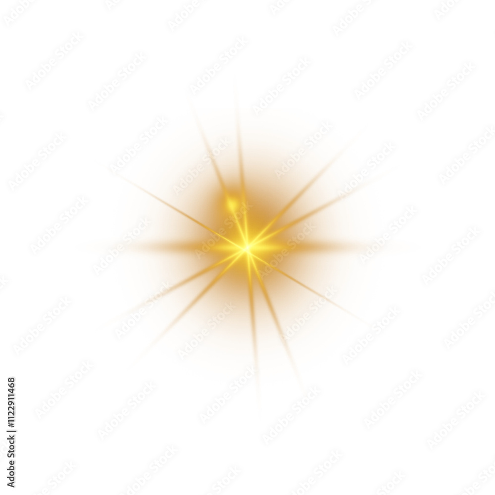 Sun Light Overlay. Sun rays overlay. Sun rays light isolated on black ...