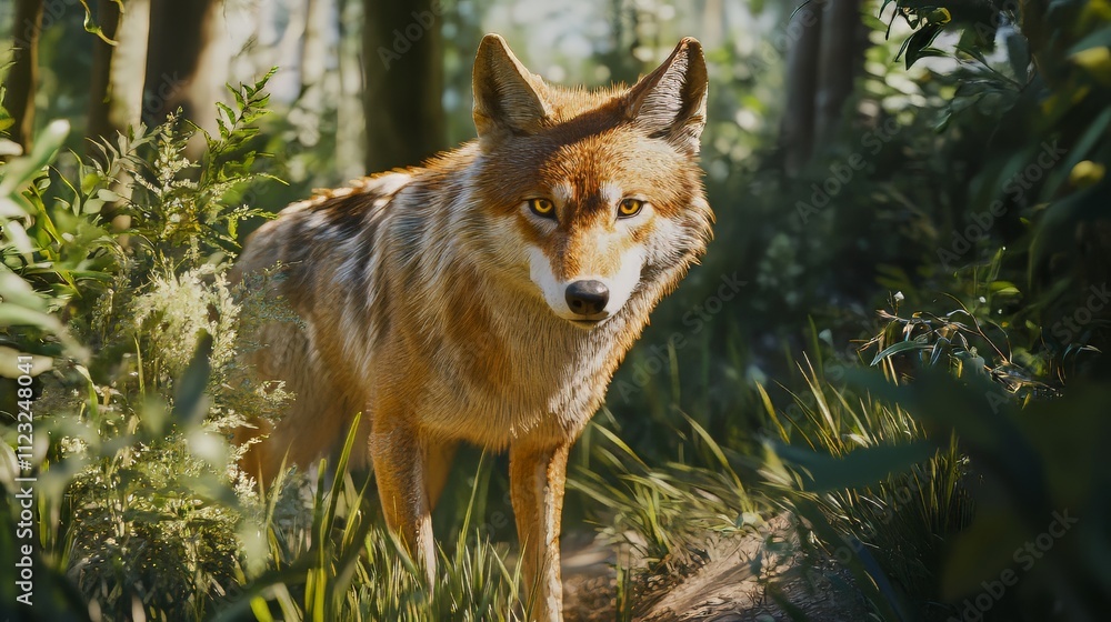 Italian wolf into the wild (canis lupus italicus). wolf wallpaper ...