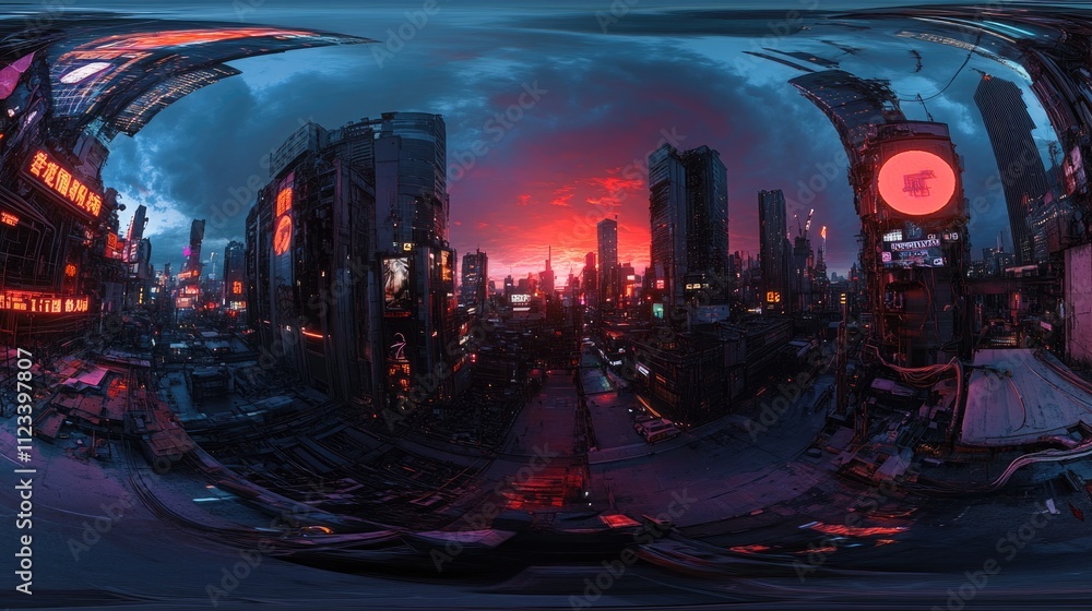 Full 360 degrees seamless spherical panorama HDRI equirectangular ...