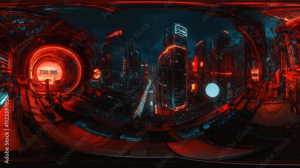 Full 360 degrees seamless spherical panorama HDRI equirectangular ...