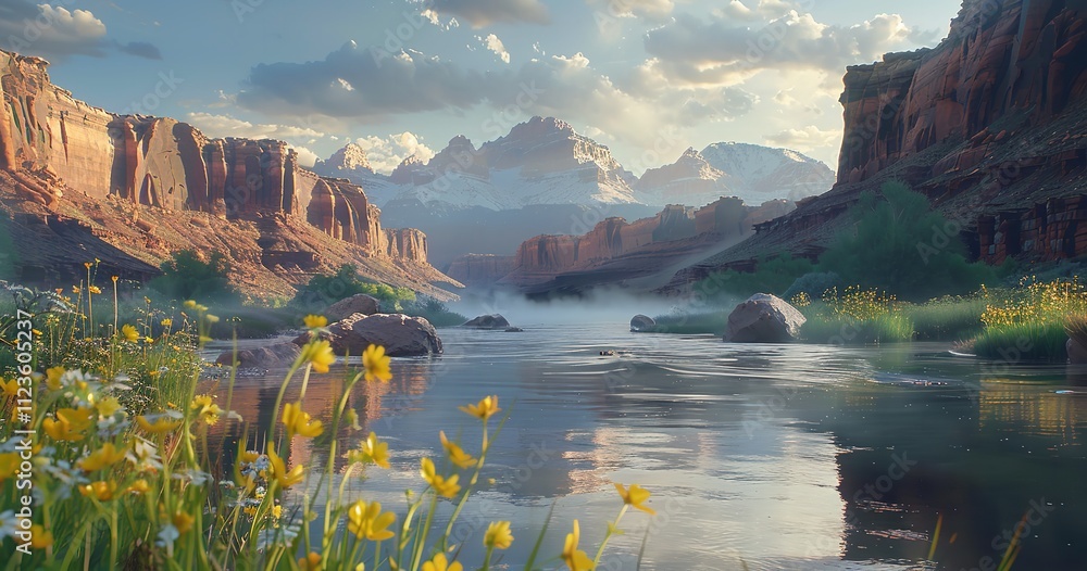 Travel to the Hidden Mysterious Landscapes in Magnificent, Generative ...