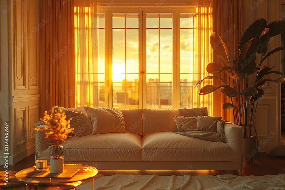 luxury living room, animated virtual backgrounds, stream overlay loop ...