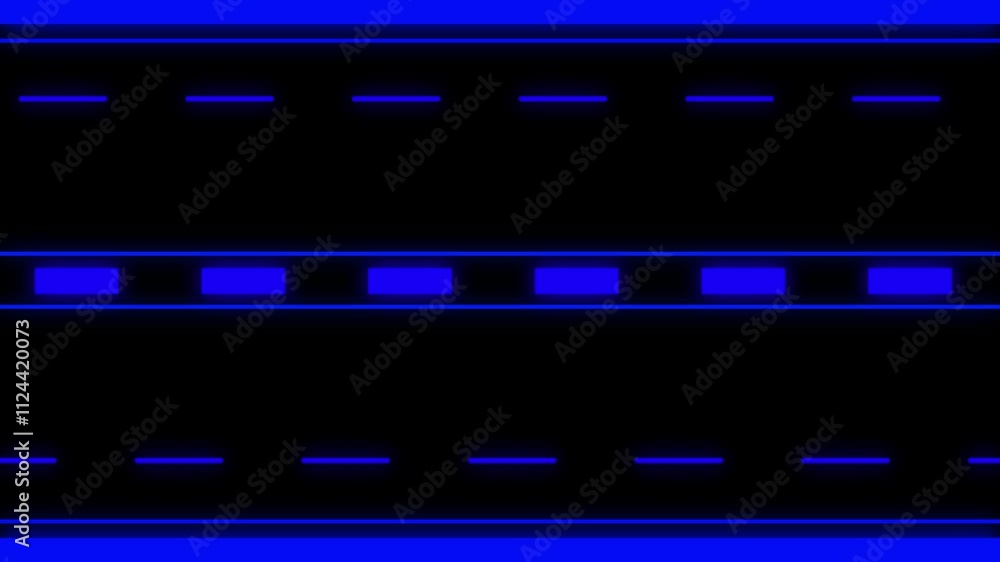 Highway car driving icon isolated . road markings lines. highway ...