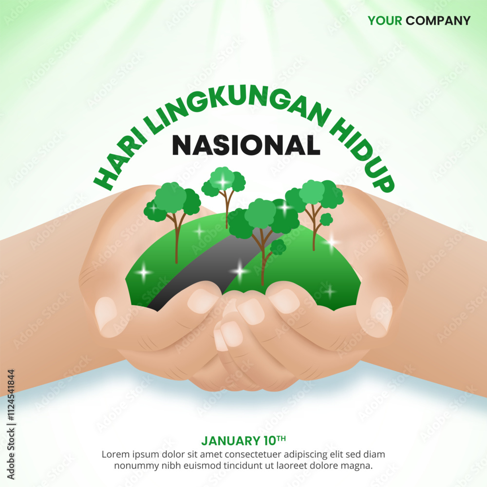 Hari Lingkungan Hidup Nasional or Indonesia National Environment Day ...