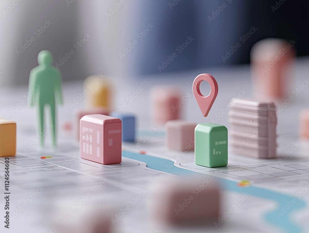 Dynamic customer journey map illustrating touchpoints and engagement ...