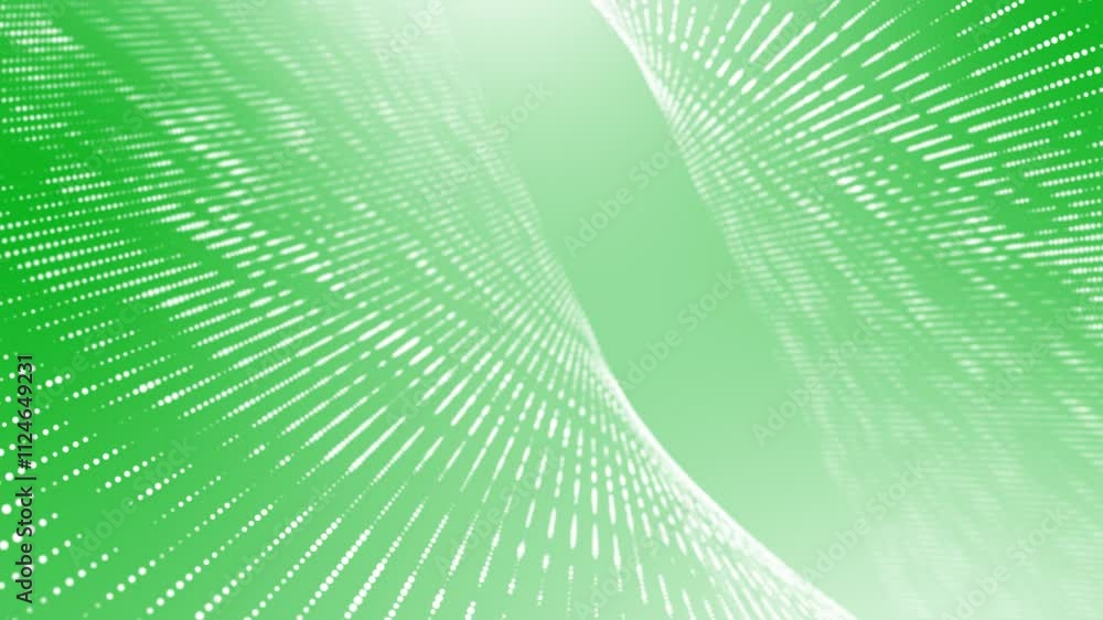 Green color multiple circular shapes in 3d blank space gradient design ...