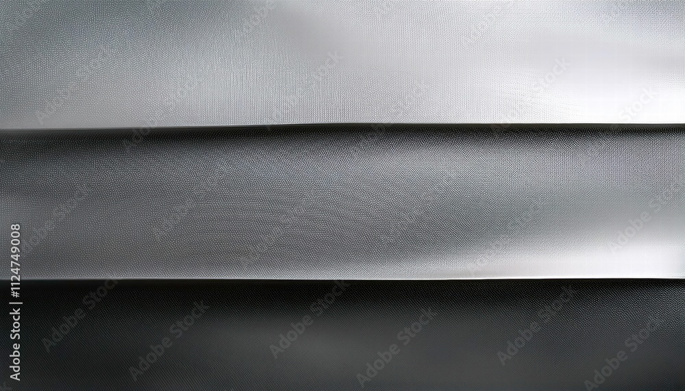 Abstract Silver Lines: Sleek and contemporary, a close-up of three ...