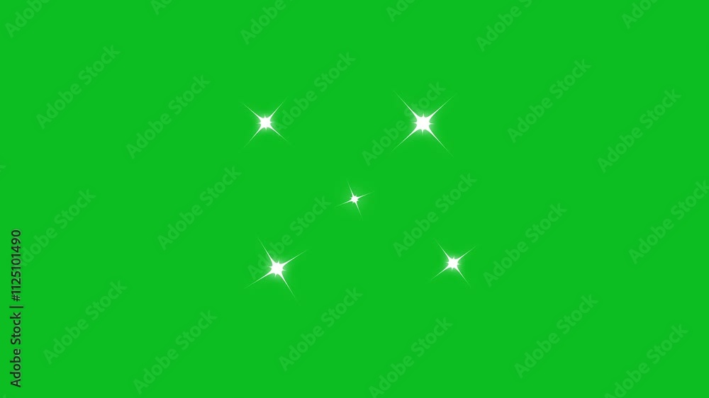sparkling stars Shine animation.Sparkle Star glowing animation ...
