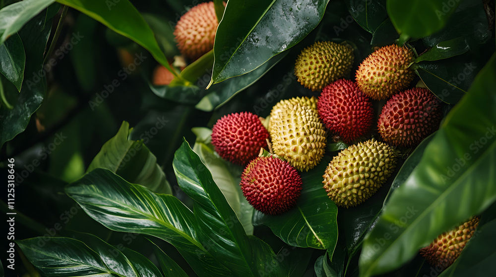 Exploring the Lush Paradise of Langsat Fruit Surrounded by Nature's ...