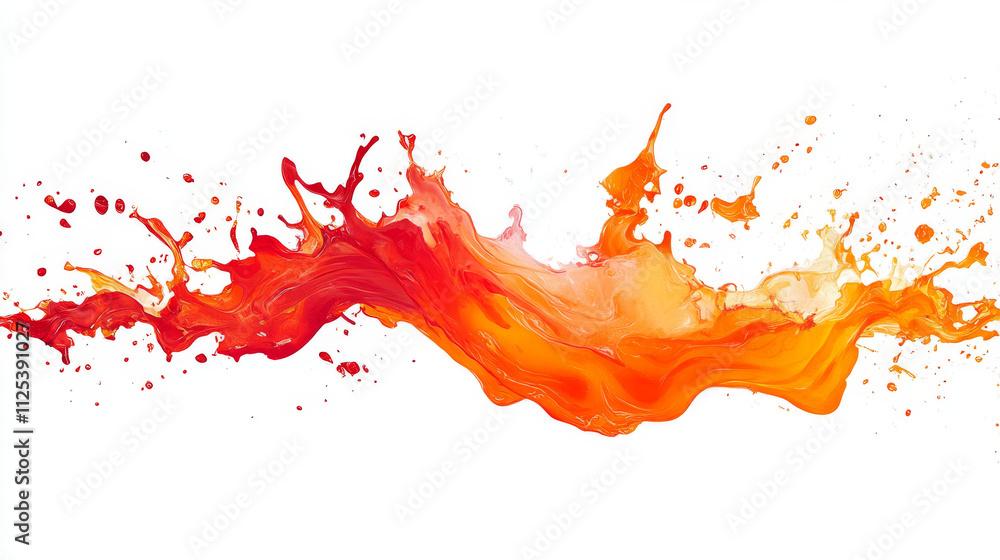 Magma and lava fire effect. 2d liquid volcano splash. Magic fx flame ...