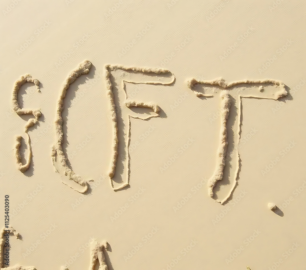 Creating natural letter art with sand is a unique and creative way to ...
